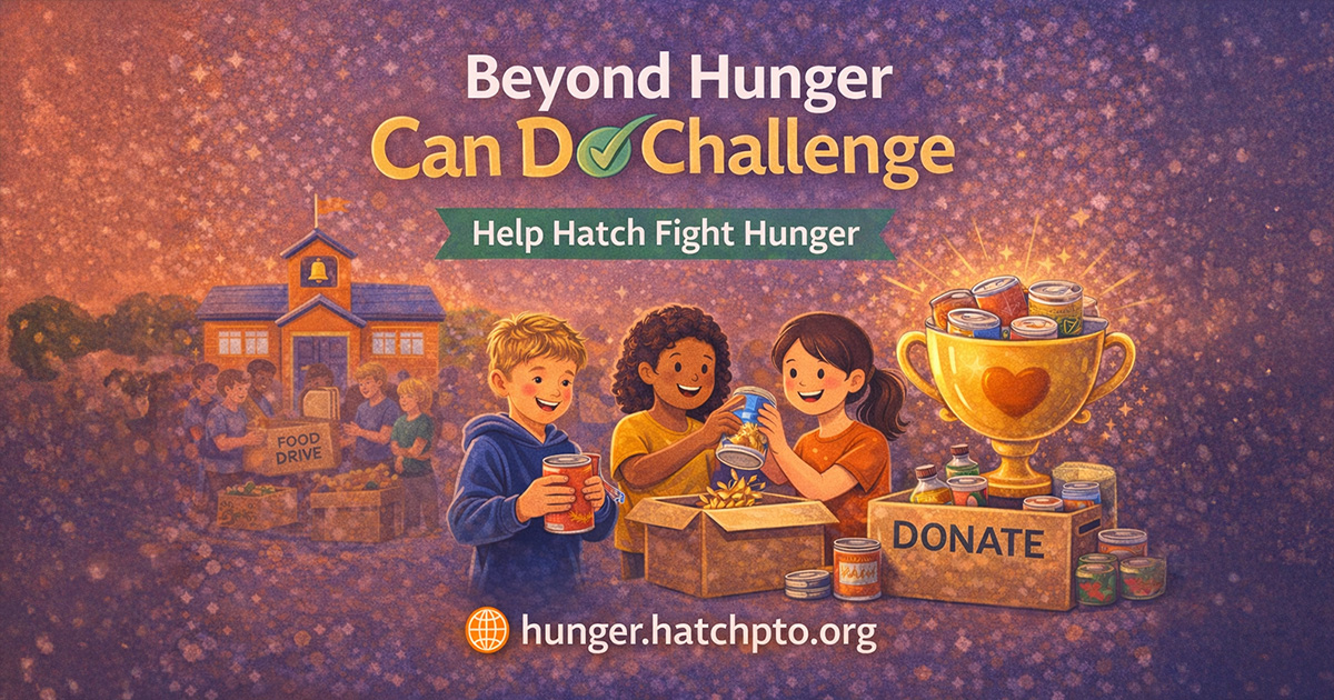 Beyond Hunger Can Do Challenge | Hatch Elementary PTO